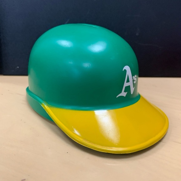 MLB | Other | Vintage Oakland As Laich Plastic Mini Batting Helmet Coin ...